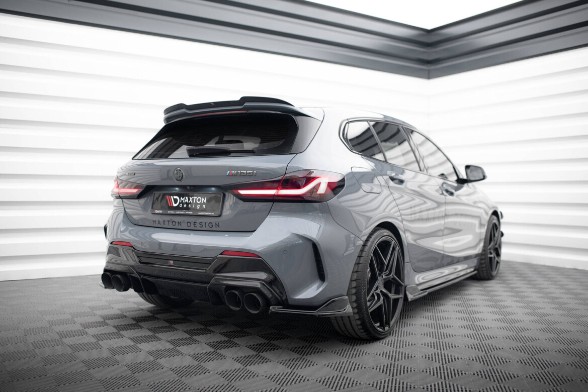 Street+ Heck Ansatz Diffusor V.2 passend für BMW 1er F40 M-Paket/ M13 ...