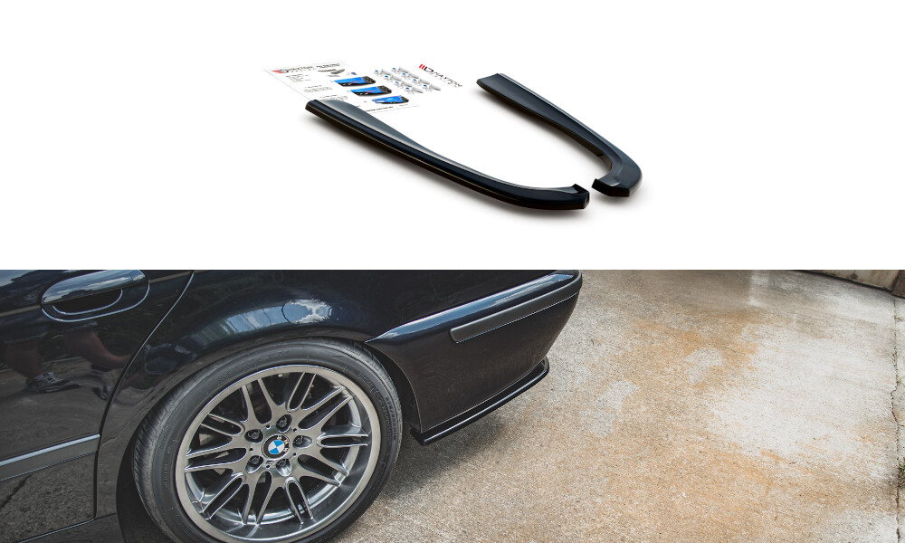 Street+ Heck Ansatz Flaps passend für BMW M5 / 5 M-Paket E39 schwarz ...