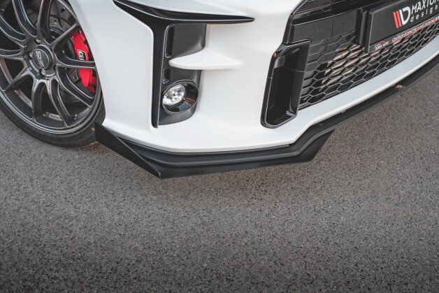 Street Pro Spoilerlippe Front Ansatz + Flaps passend für Toyota GR Ya ...