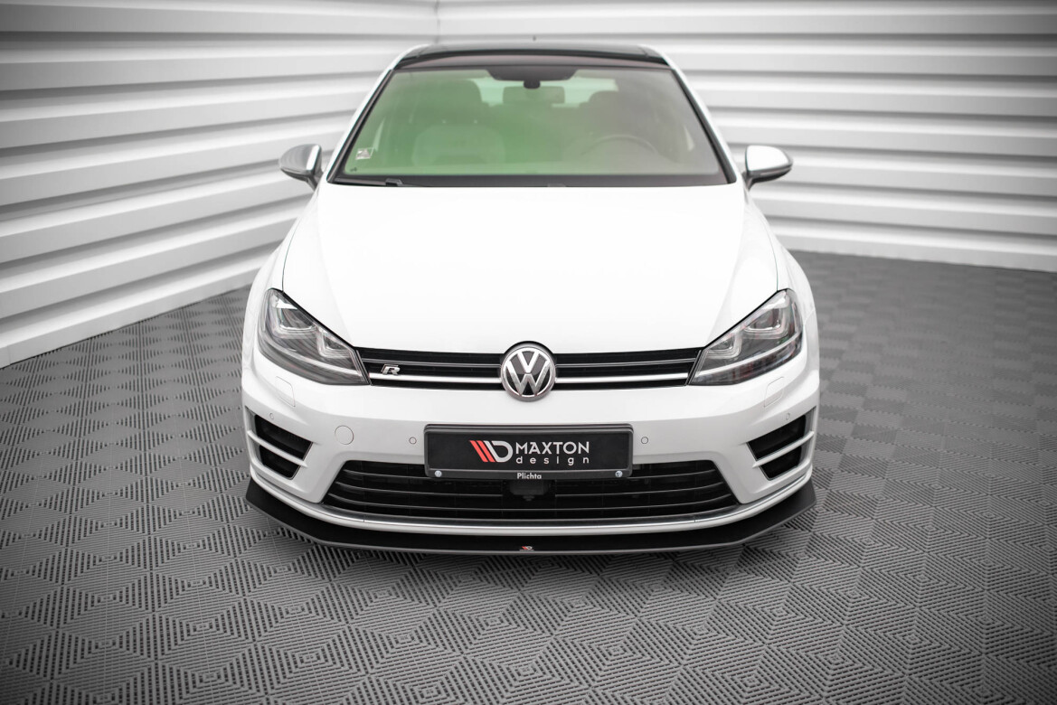 Street Pro Spoilerlippe Front Ansatz V.2 passend für VW Golf R Mk7, 169 ...