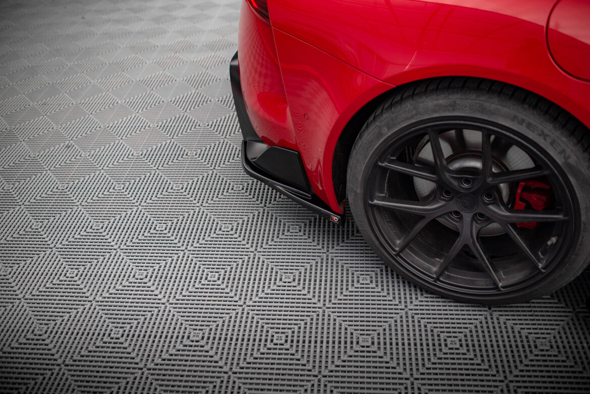 Street+ Heck Ansatz Flaps V.3 passend für Toyota Supra Mk5 schwarz Ho ...