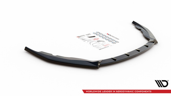 Cup Spoilerlippe Front Ansatz V.1 fur Skoda Fabia Mk3 schwarz Hochgla 199 00