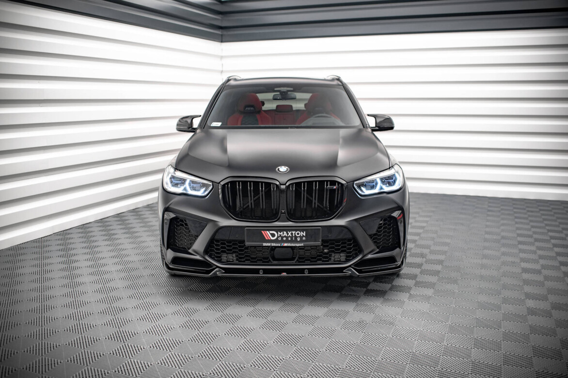 Street+ Spoilerlippe Front Ansatz V.1 passend für BMW X5M F95 schwarz ...