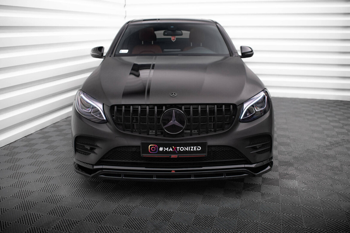 Street+ Spoilerlippe Front Ansatz passend für Mercedes GLC Coupe AMG ...