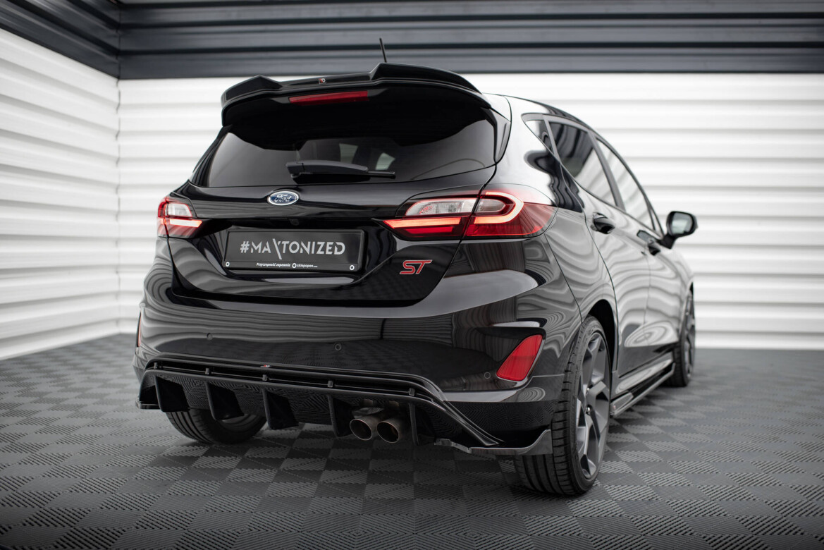 Heck Spoiler Aufsatz Abrisskante 3D für Ford Fiesta ST / ST-Line Mk8 ...