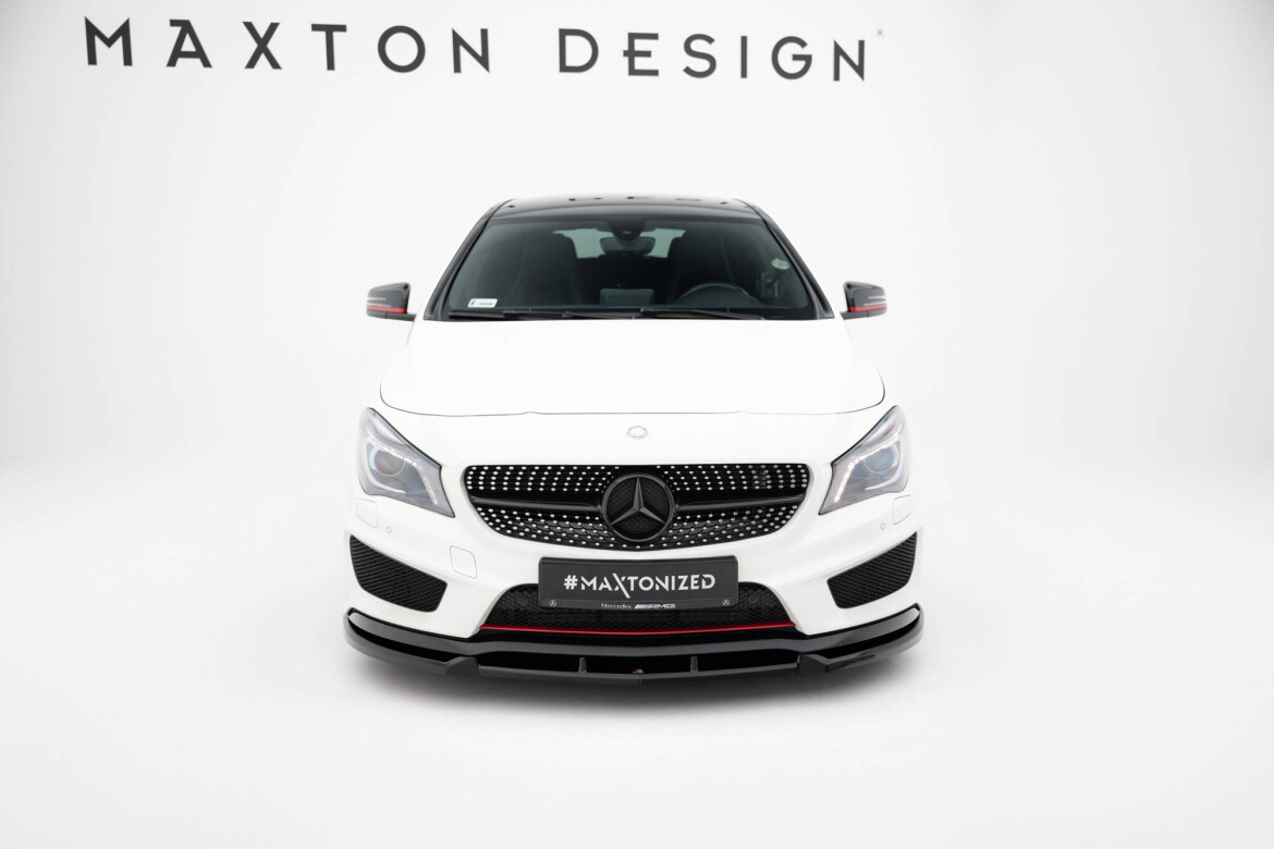 Street+ Spoilerlippe Front Ansatz passend für Mercedes CLA AMG-Line C ...