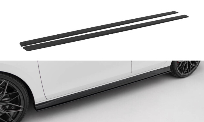 Street Pro Seitenschweller Leisten V.2 passend für VW Golf GTI / GTE ...