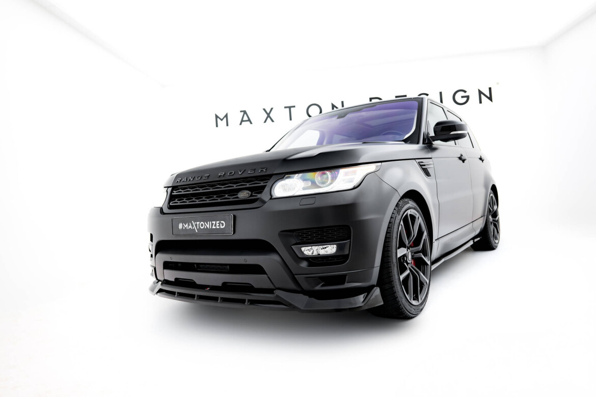 Cup Spoilerlippe Front Ansatz für Land Rover Range Rover Sport Mk2 sc ...