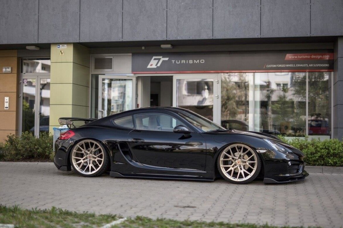 Street+ Seitenschweller Leisten passend für Porsche Cayman Mk2 981C ...