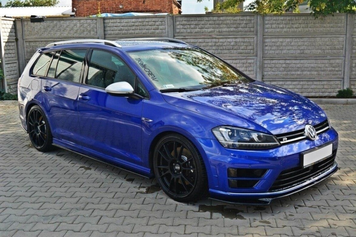 Street+ Seitenschweller Leisten V.1 passend für VW Golf R / R-Line Mk ...