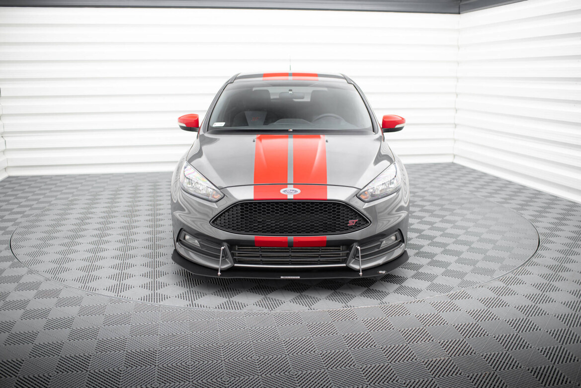 Street Pro Spoilerlippe Front Ansatz V.1 passend für Ford Focus ST Mk ...