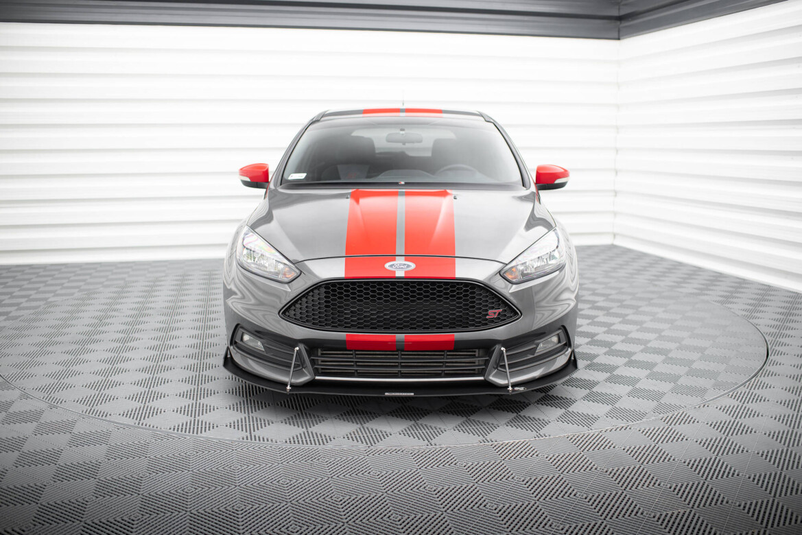 Street Pro Spoilerlippe Front Ansatz V.2 passend für Ford Focus ST Mk ...