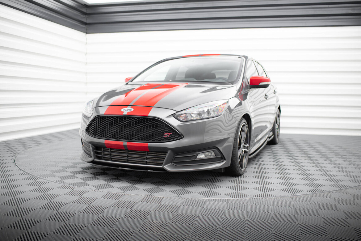 Street Pro Spoilerlippe Front Ansatz V.3 passend für Ford Focus ST Mk ...