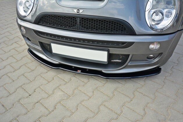 Cup Spoilerlippe Front Ansatz für MINI R53 COOPER S JCW Carbon Look ...