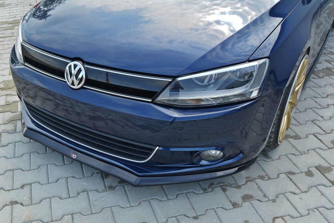 Street+ Spoilerlippe Front Ansatz V.2 passend für VW Jetta MK6 Limo v ...